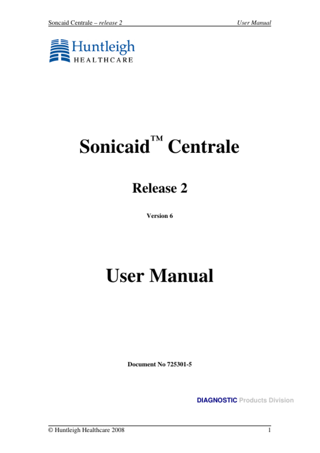Centrale User Manual Rel 2 PDF download