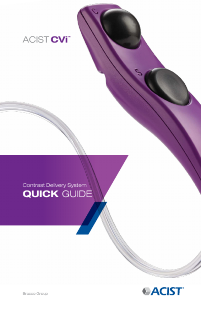 ACIST CVi Quick Guide Rev 1 Sept 2020 PDF download