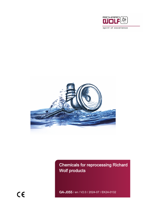 Chemicals for Reprocessing RICHARD WOLF Products Guide PDF download