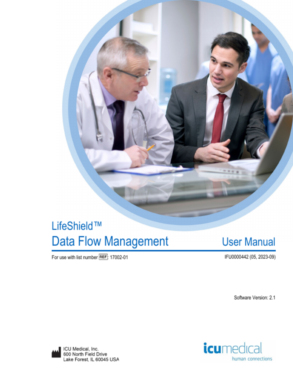 LifeShield Data Flow Management User Manual v2.1 PDF download