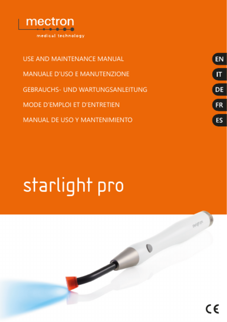 starlight pro Use and Maintenance Manual Rev 04 PDF download
