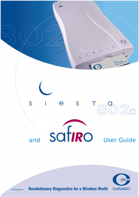 Siesta 802a and Safiro User Guide Issue 1 April 2013 PDF download