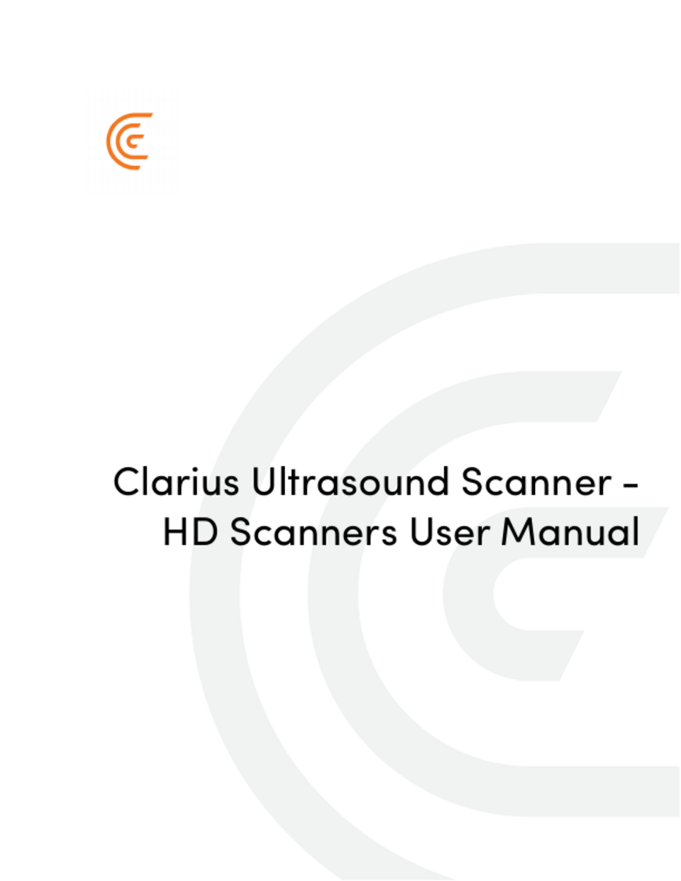 Clarius HD Scanner User Manual Rev 5.0 Feb 2021 PDF download