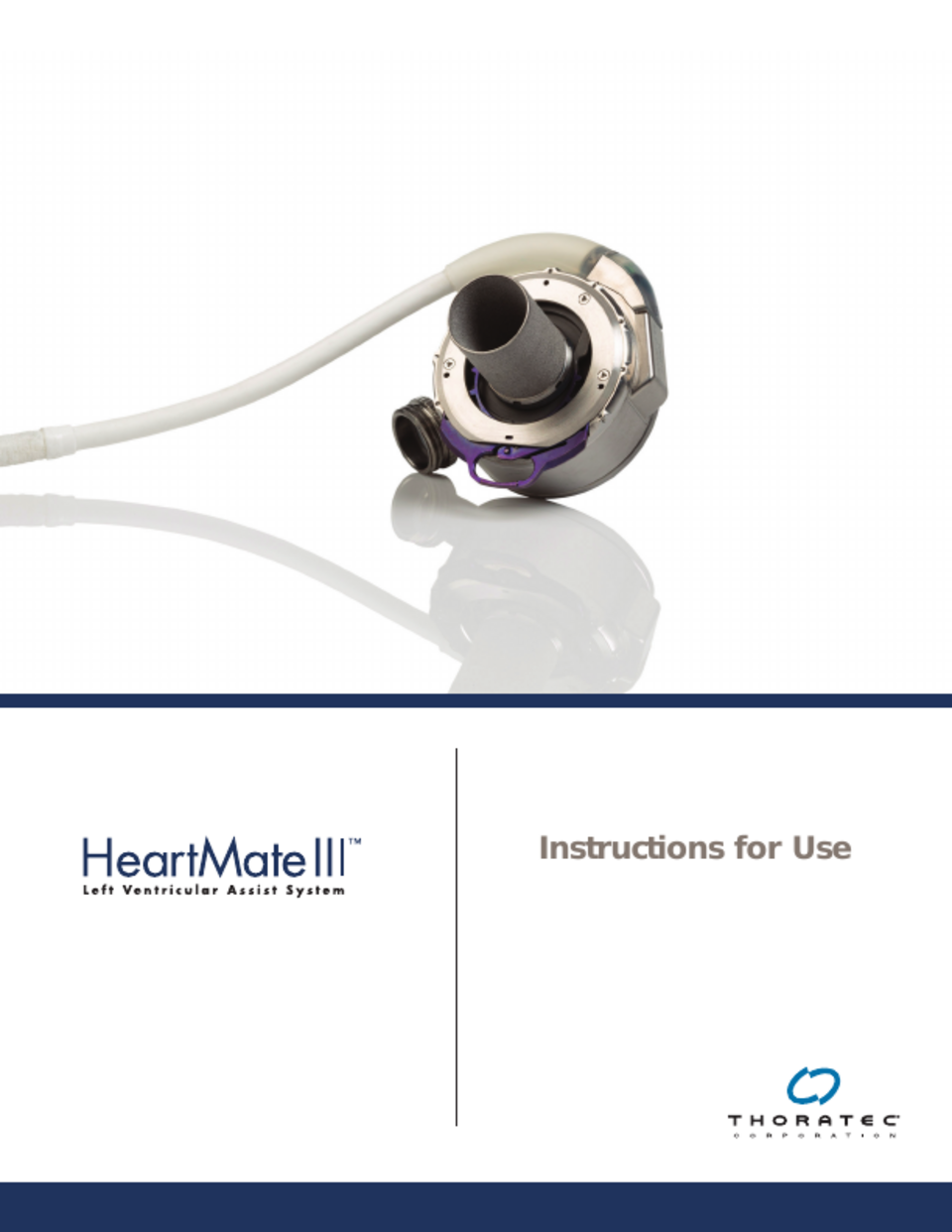 HeartMate III Instructions for Use PDF download