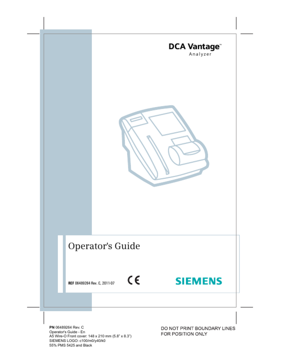 DCA Vantage Operators Guide Rev C July 2011 PDF download