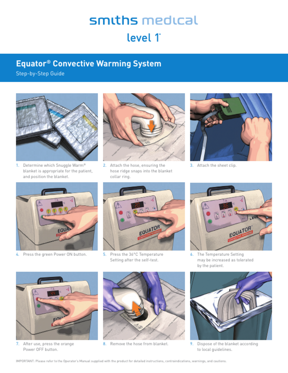 Equator level 1 Convective Warming System Step by Step Guide Aug 2016 ...