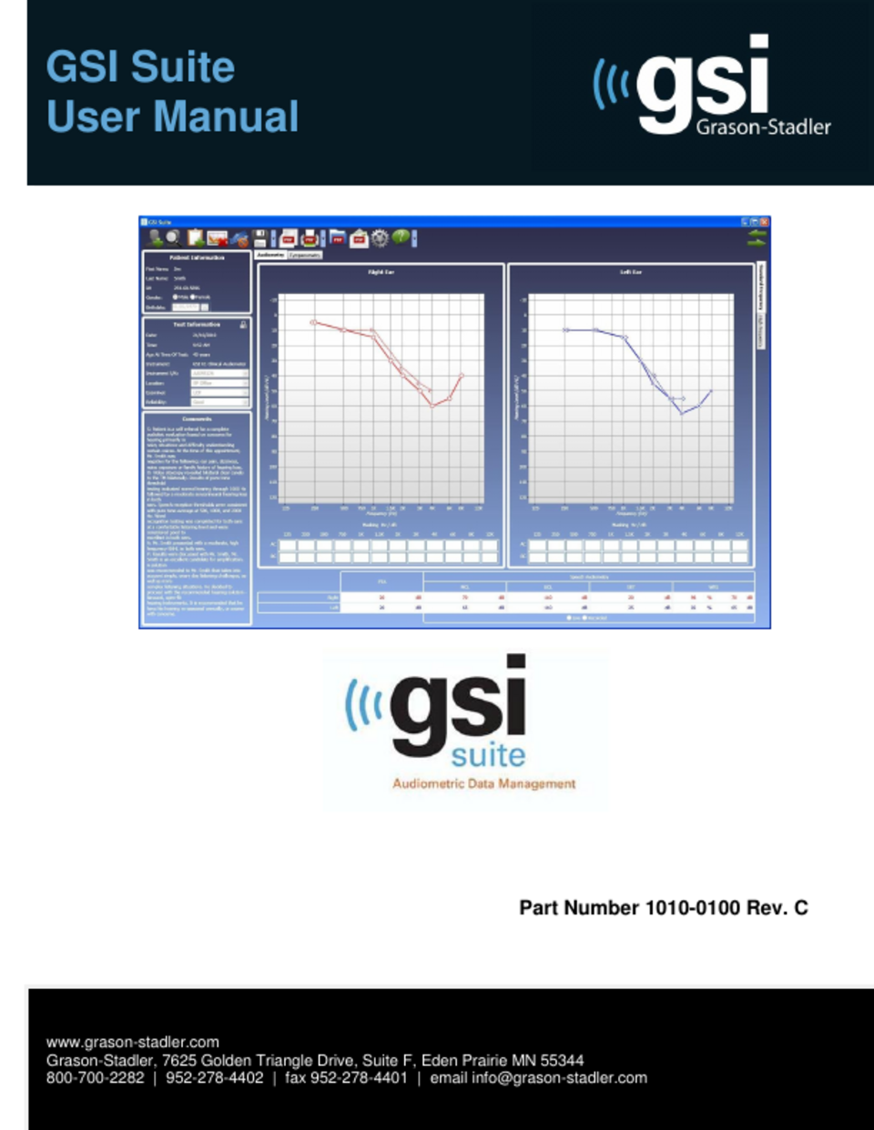 GSI Suite User Manual Ver 1.1 Rev C PDF download