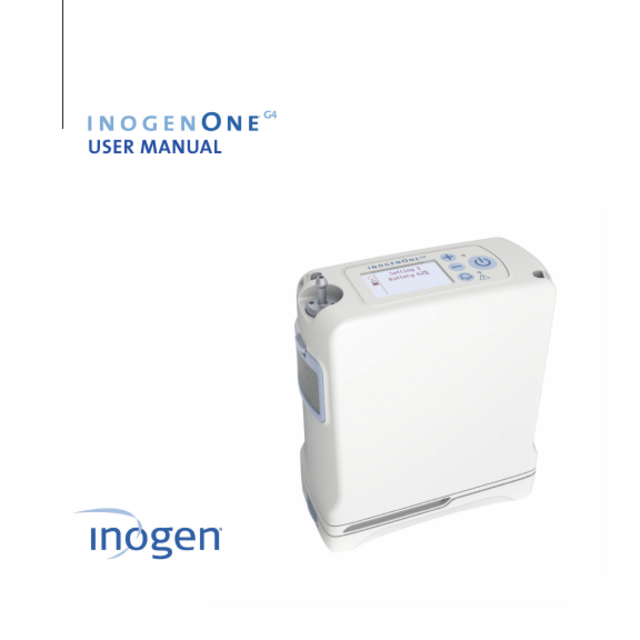 Inogen One G4 User Manual Rev A PDF download
