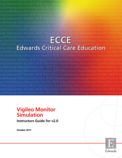 Vigileo Monitor Simulation Instructors Guide for v2.0 Oct 2011 PDF download