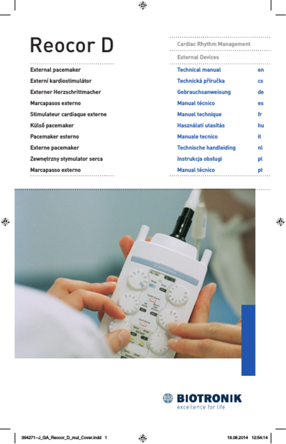 Reocor D Technical Manual Rev J Jan 2015 PDF download