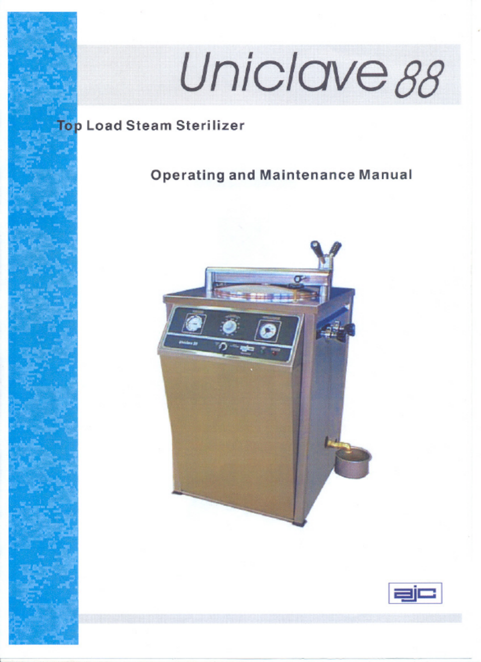 Uniclave 88 Operating and Maintenance Manual Rev E PDF download