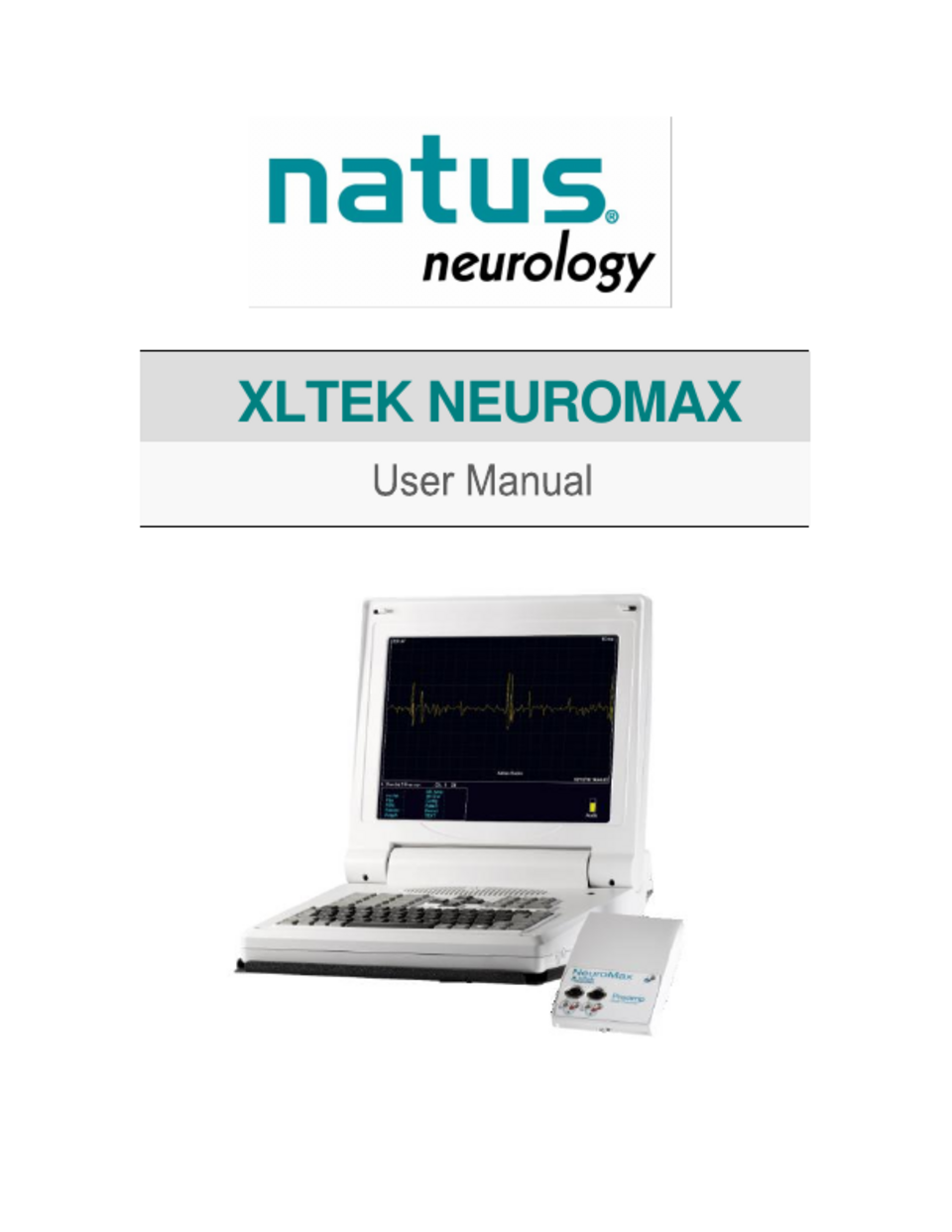 XLTEK NeuroMax User Manual Rev E PDF download