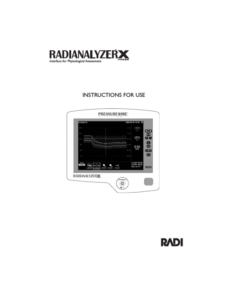 RADIANALYZERX Instructions for Use Rev 01 June 2004 PDF download