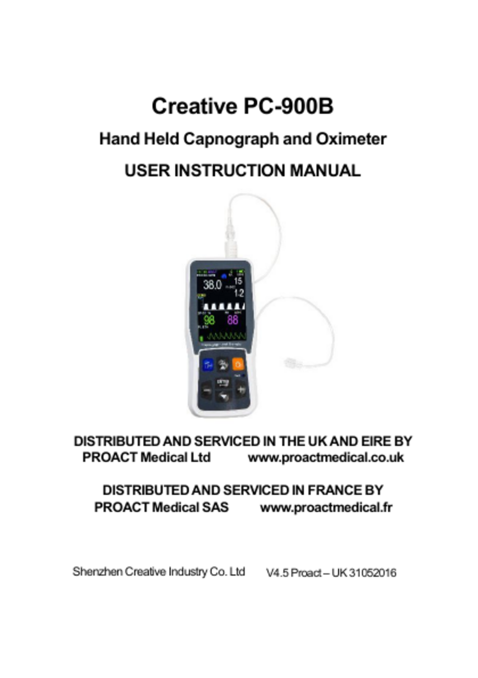 Creative PC-900B User Instruction Manual Ver 4.5 May 2016 PDF download