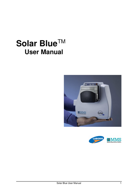 Solar Blue User Manual Rev B Sept 2021 PDF download