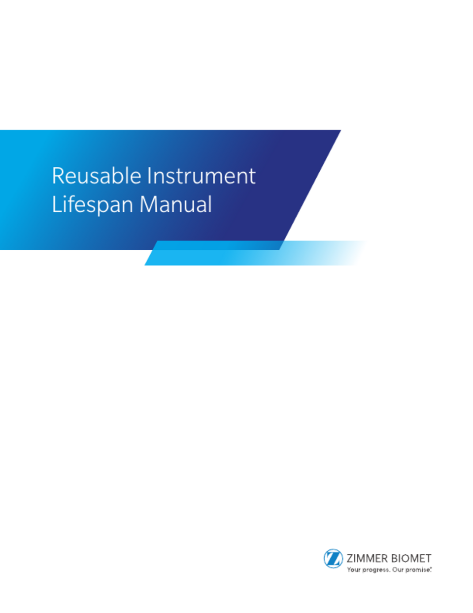 Reusable Instrument Lifespan Manual PDF download