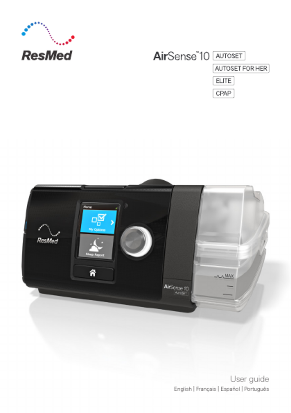 AirSense 10 Autoset, Elite and CPAP User Guide June 2020 PDF download