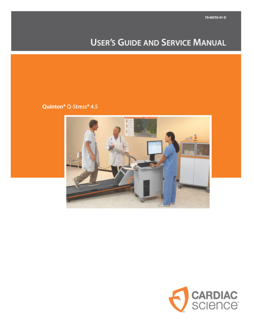 Quinton Q-Stress Users Guide and Service Manual Ver 4.5 PDF download
