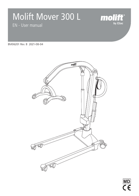 Molift Smart 300 L User Manual Rev B PDF download