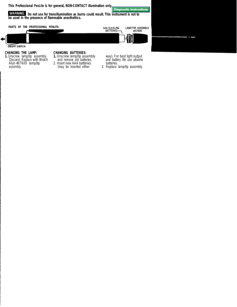 Professional PenLite Quick Guide PDF download
