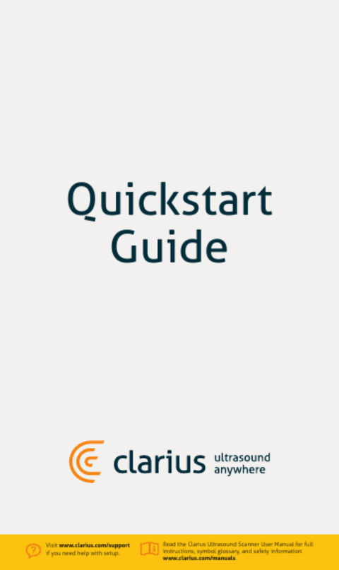 Clarius Quick Start Guide Rev 4 March 2015 PDF download