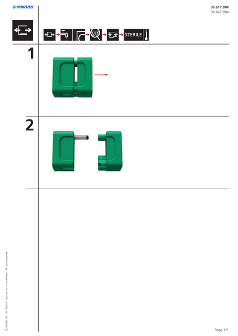 Packing Block Disassembly Instructions PDF download