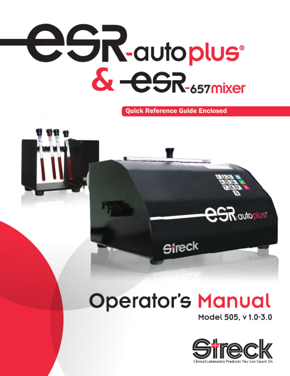 ESR-Auto Plus Model 505 Operators Manual Ver 1.0-3.0 PDF download