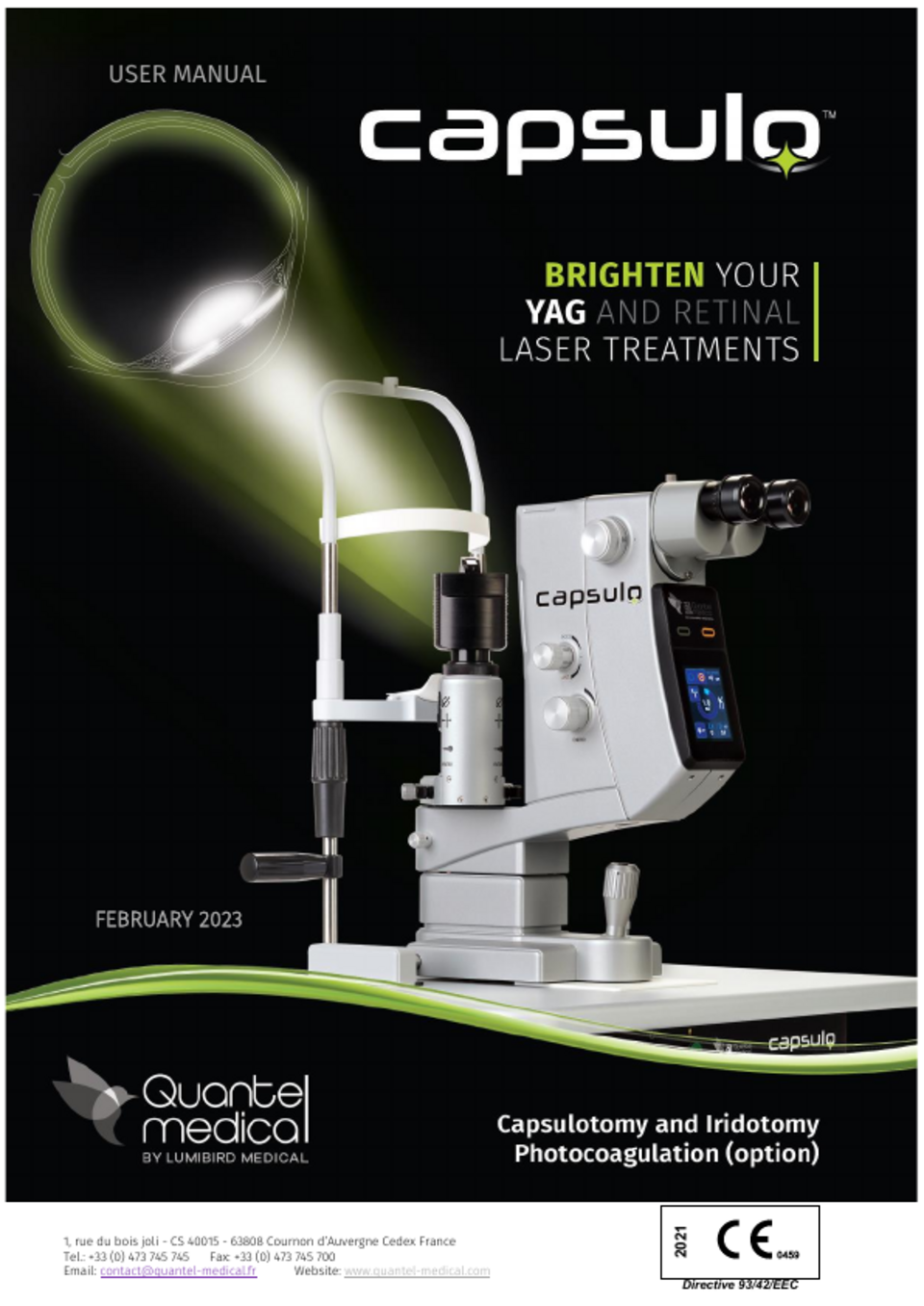 capsulo User Manual sw ver 1.0 and over PDF download