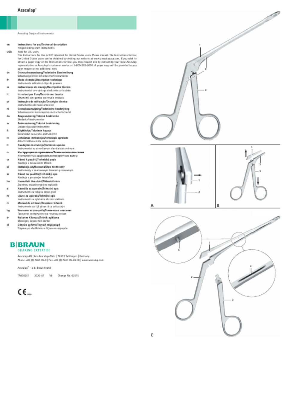 Hinged sliding shaft instruments PDF download