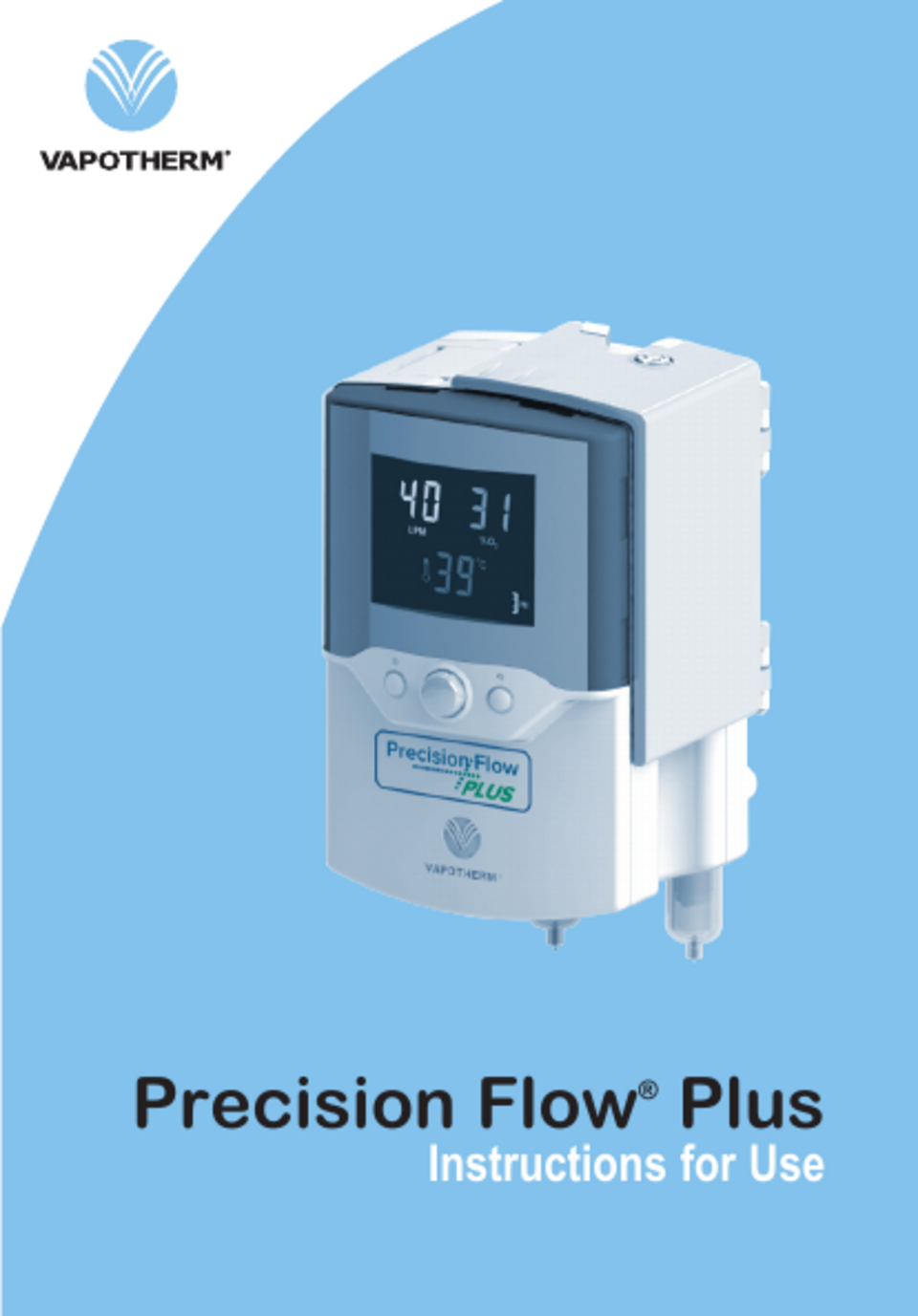 Precision Flow Plus Instructions for Use Rev C PDF download