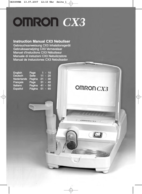 CX3 Instruction Manual June 2007 PDF download