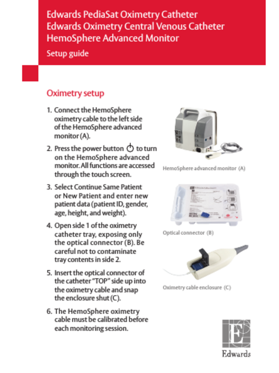 Edwards Lifesciences HemoSphere System - 19 related documents available