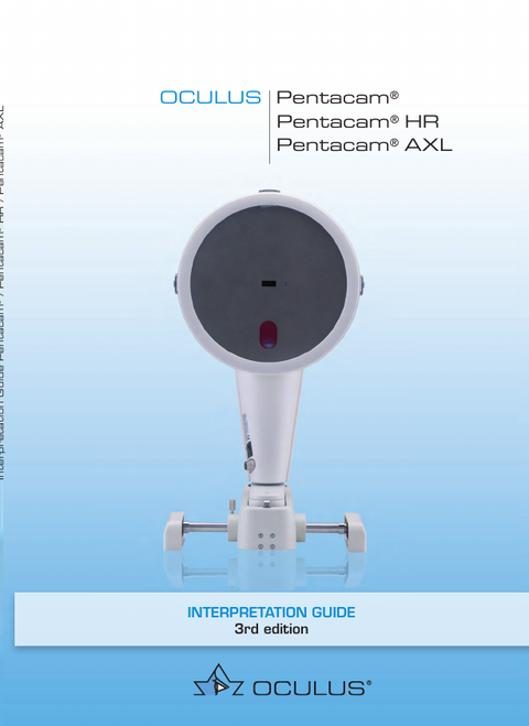 Pentacam including HR and AXL series Interpretation Guideline 3rd ...
