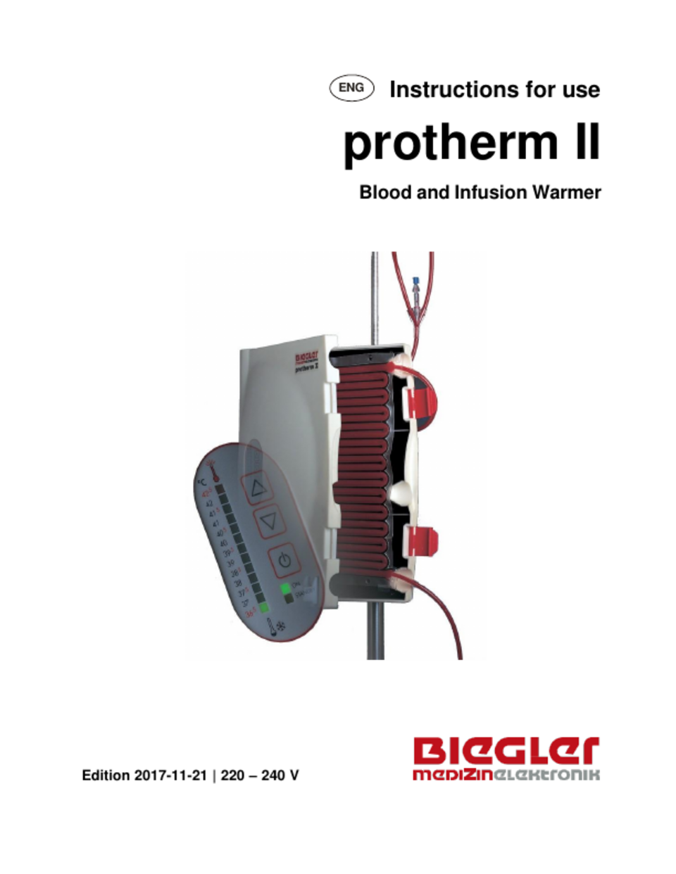 protherm II Instructions for Use Nov 2017 PDF download