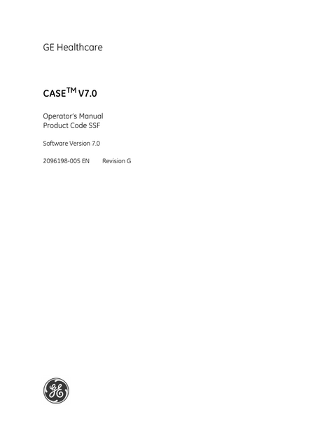 CASE V7.0 Operators Manual Rev G PDF download