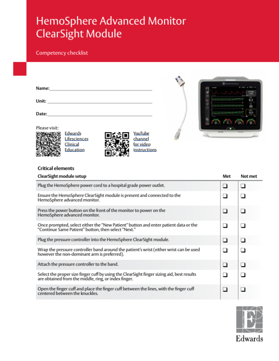 Edwards Lifesciences HemoSphere System - 19 related documents available