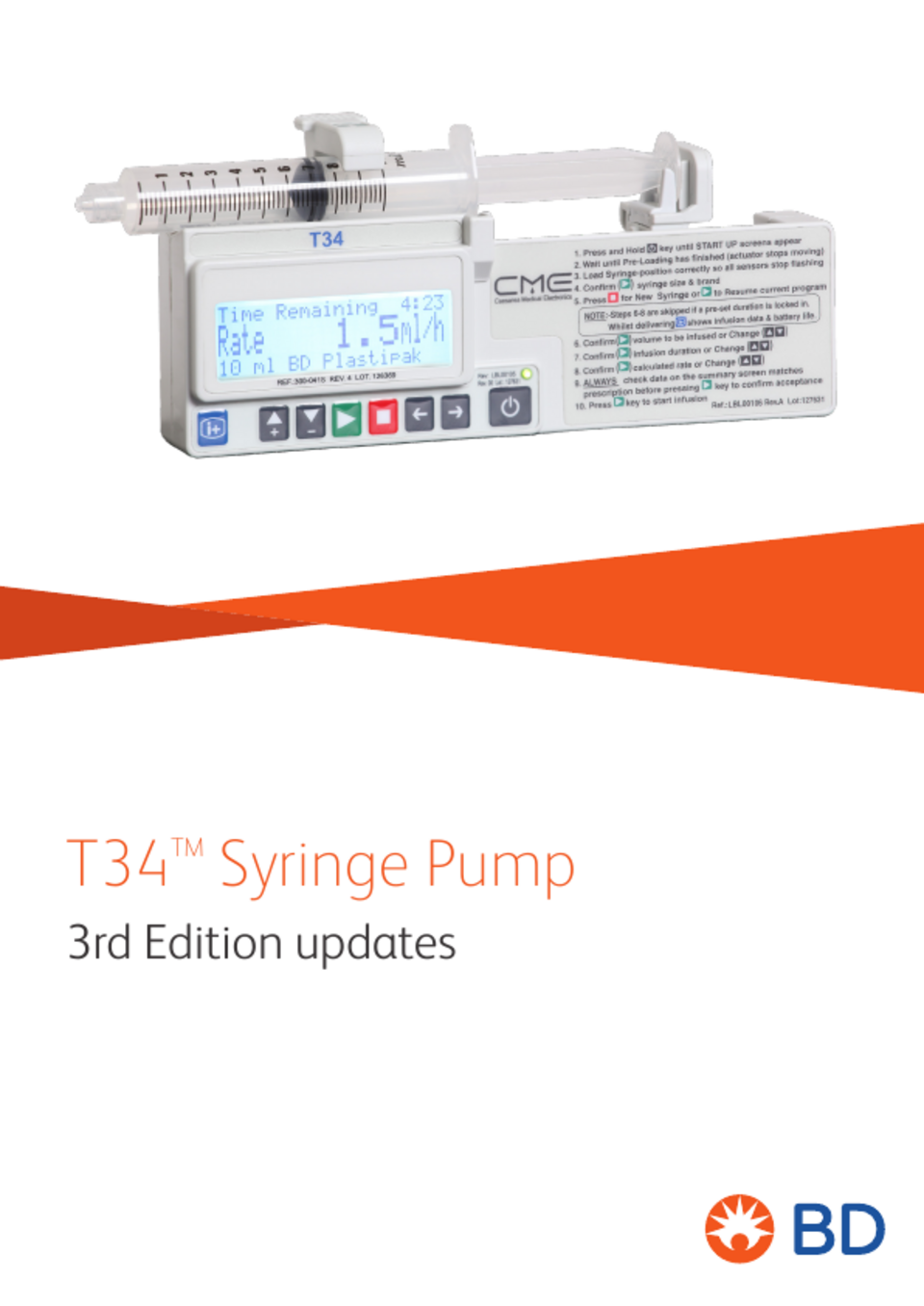 BD T34 Directions for Use 3rd Editions Updates PDF download
