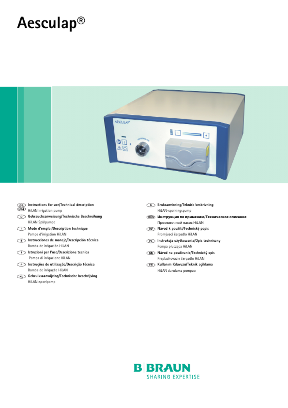 HiLAN irrigation pump PDF download