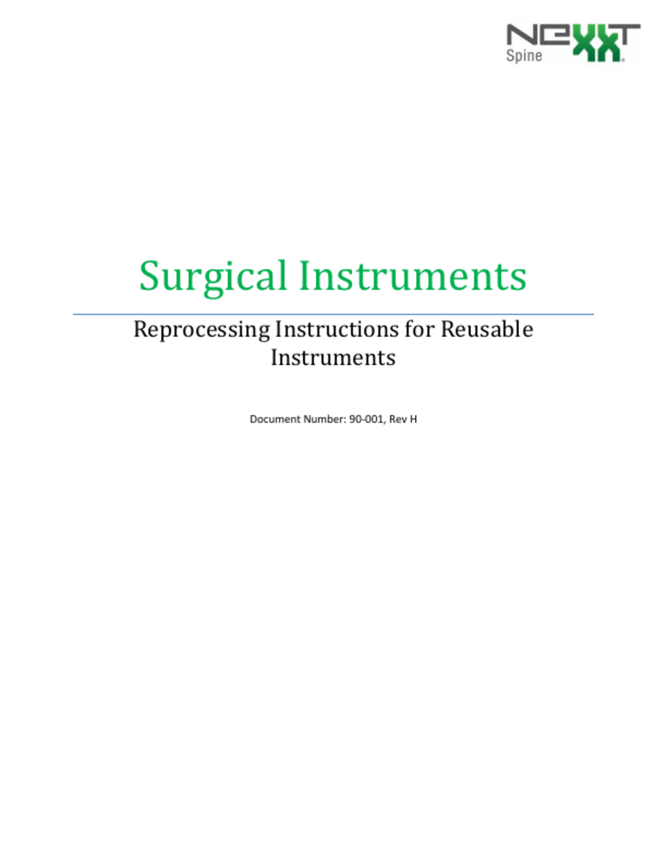 Reprocessing Instructions for Reusable Instruments PDF download