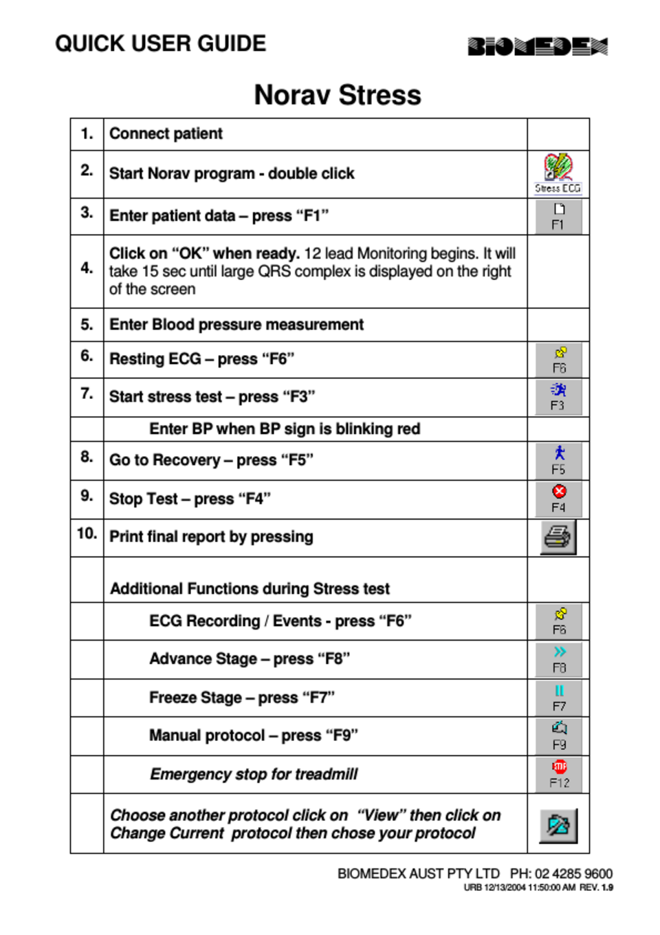 Norav Stress Quick User Guide Rev 1.9 PDF download