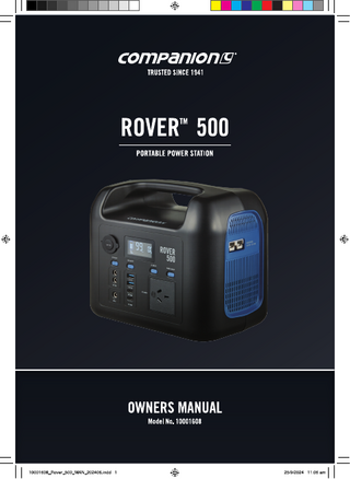 ROVER 500 Owners Manual PDF download