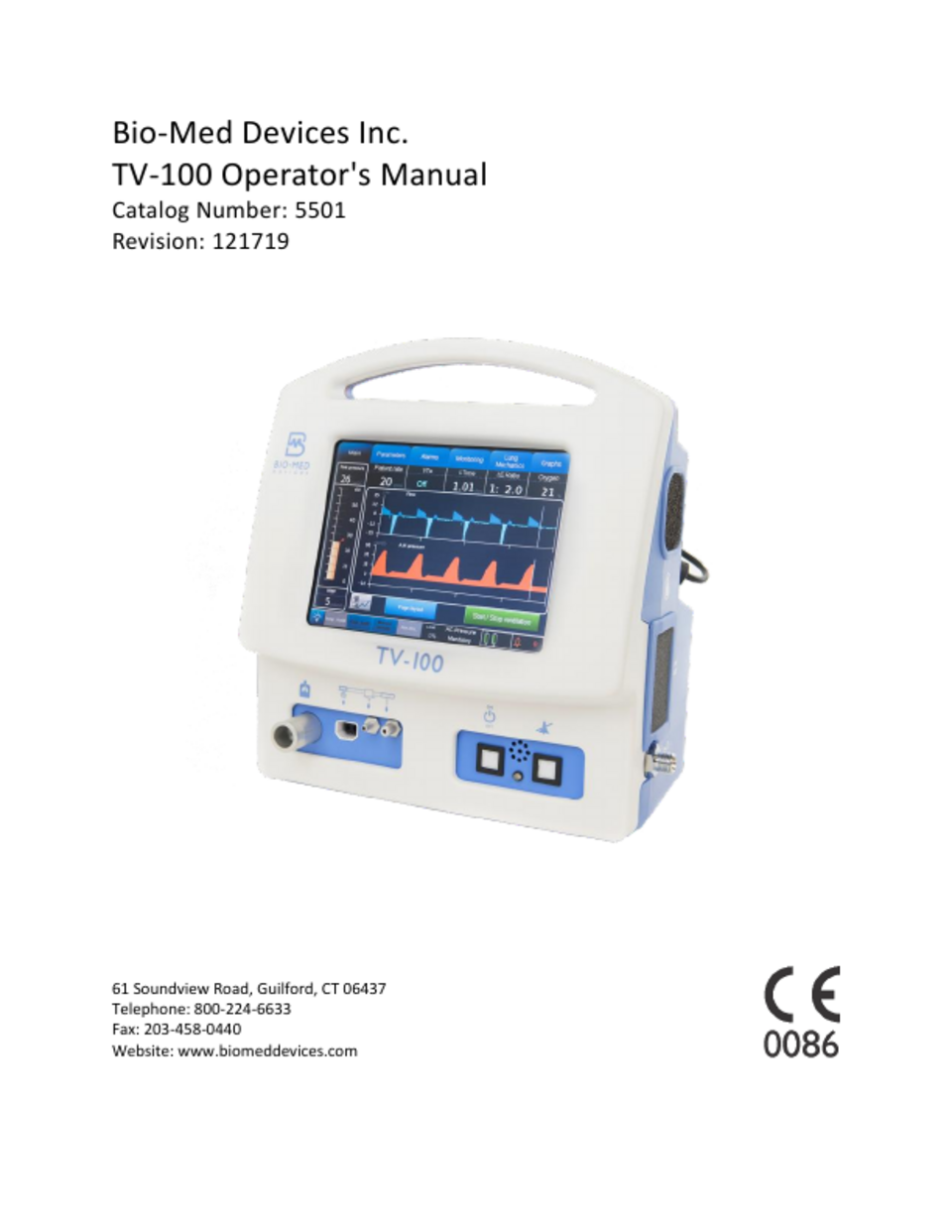 TV-100 Operators Manual Rev 121719 PDF download